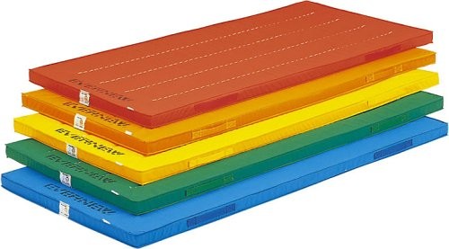 【法人限定】 EVERNEW エバニュー EKM001 100 エコ・カラーマット90×180×5 赤 メーカー直送 EVERNEW（エバニュー） 体育用品 エコ・カラーマット 90cm×180cm×5cm