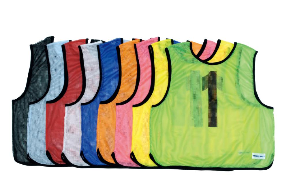 トーエイライト TOEI LIGHT メッシュベスト 1~10 赤 学校機器 (B7691R) TOEI LIGHT（トーエイライト） メッシュベスト1~10 赤 TOEI LIGHT