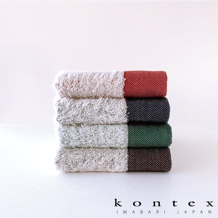 コンテックス(kontex) 今治 ゲストタオル 日本製 コットン ロングパイル 柔らかい 吸水（ヘリンボーン ゲストタオル） : 30190 : コンテックス公式ストア - 通販 ...