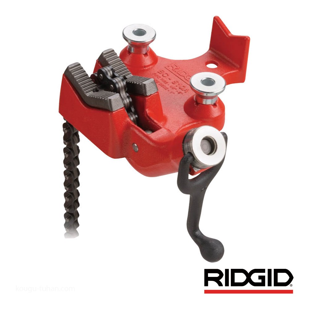 RIDGID 40205 BC510 ベンチ チェーンバイス : 工具通販 Yahoo!店 - 通販 - Yahoo!ショッピング