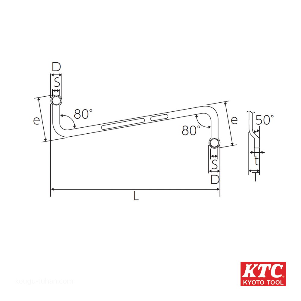 KTC DMZ-13 ドアヒンジレンチ : 工具通販 Yahoo!店 - 通販 - Yahoo!ショッピング