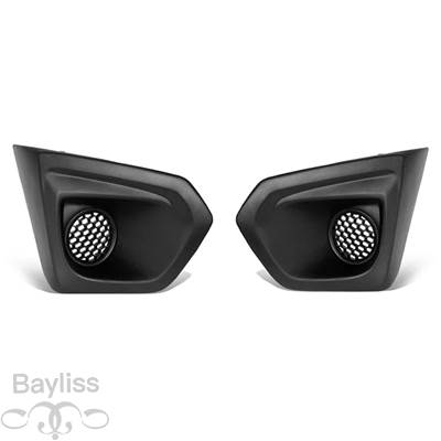 スバルインプレッサ用フォグライトカバー 2012 2013 2014 トリム ヘッドライトシェード グリルフレーム 57731fj000 ...