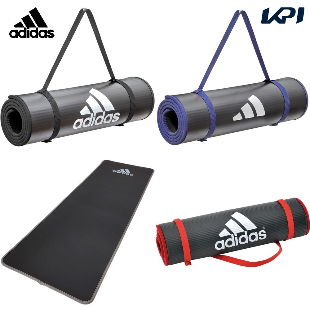 アディダス adidas フィットネスアクセサリー ADMT12235 トレーニングマット ADMT-12235 ADMT12235-BK ...