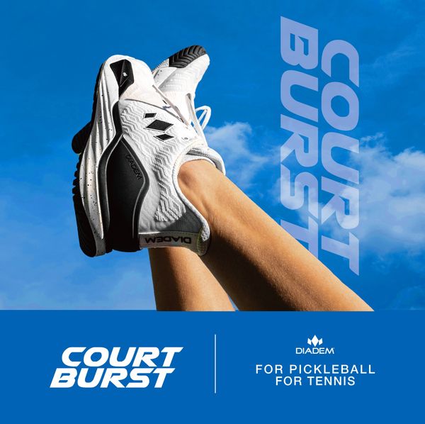 ダイアデム DIADEM ピックルボールシューズ レディース COURT BURST