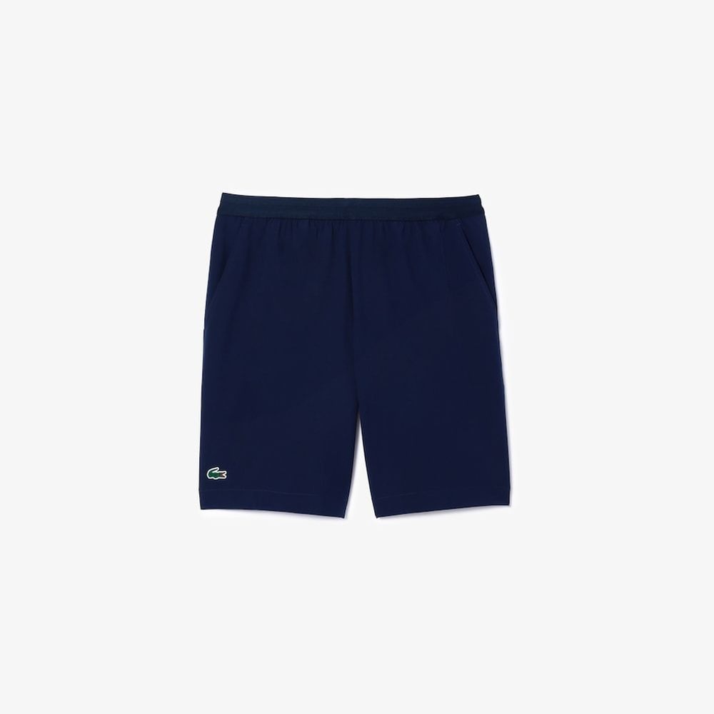 LACOSTE 『即日出荷』ラコステ テニスウェア メンズ ウルトラドライトレーニングテニスショーツ GH7452-99-166 2025SS ...
