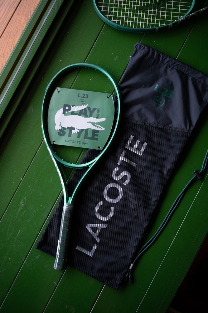 LACOSTE ラコステ テニスバッグ・ケース L.23 RKT COVER ラケットカバー ラケット2本収納可能 14HOUSSL23 ...