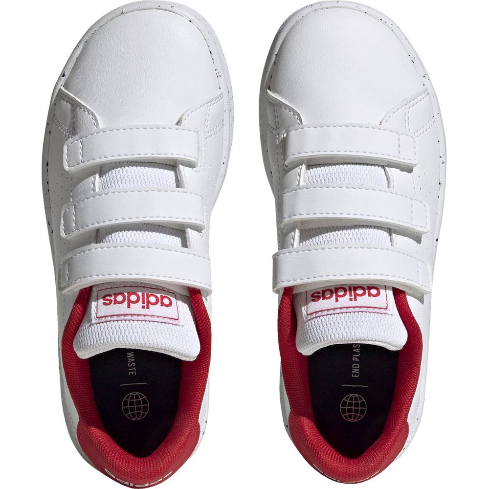 adidas（アディダス） 「SDGsプロジェクト」アディダス カジュアルシューズ ジュニア ADVANCOURT CF C H06212 ...