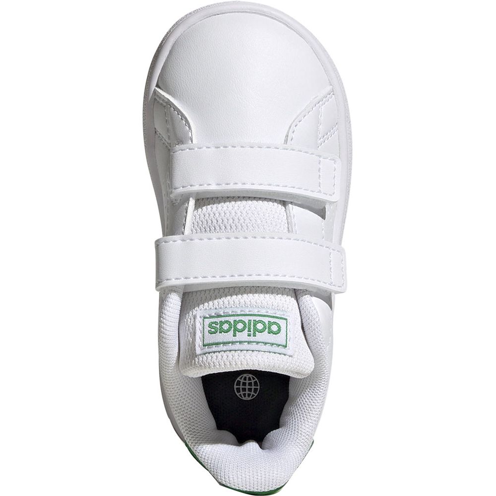 adidas（アディダス） 「SDGsプロジェクト」アディダス カジュアルシューズ ジュニア ADVANCOURT CF I GW6500 ...
