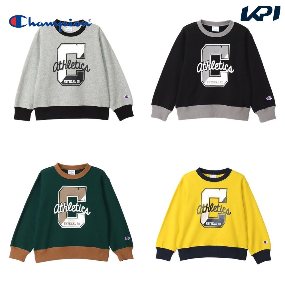 Champion チャンピオン カジュアルウェア ジュニア CREW NECK SWEATS CK-A008 2024FW : KPIsports - 通販 - Yahoo!ショッピング
