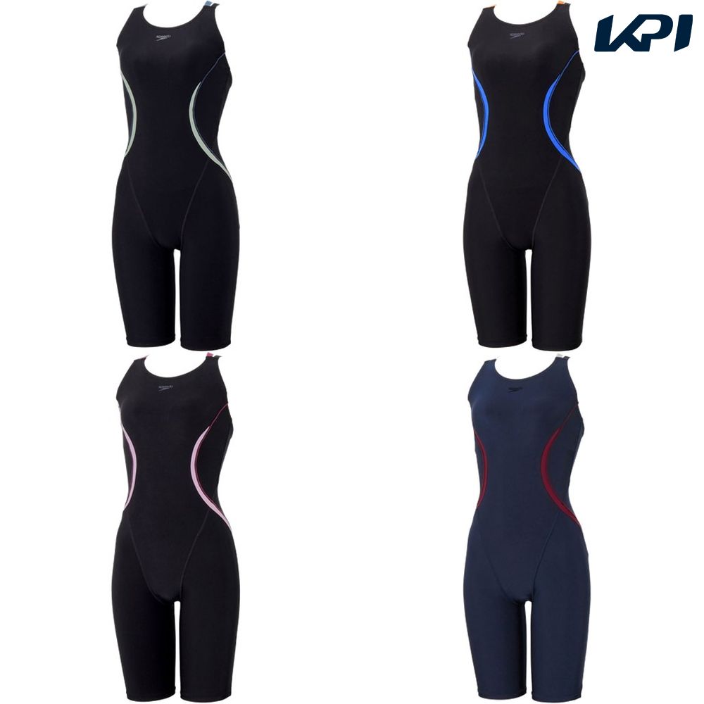 speedo スピード Speedo 水泳水着 レディース Oval Curvy Loosen Kneeskin SFW12510 ...