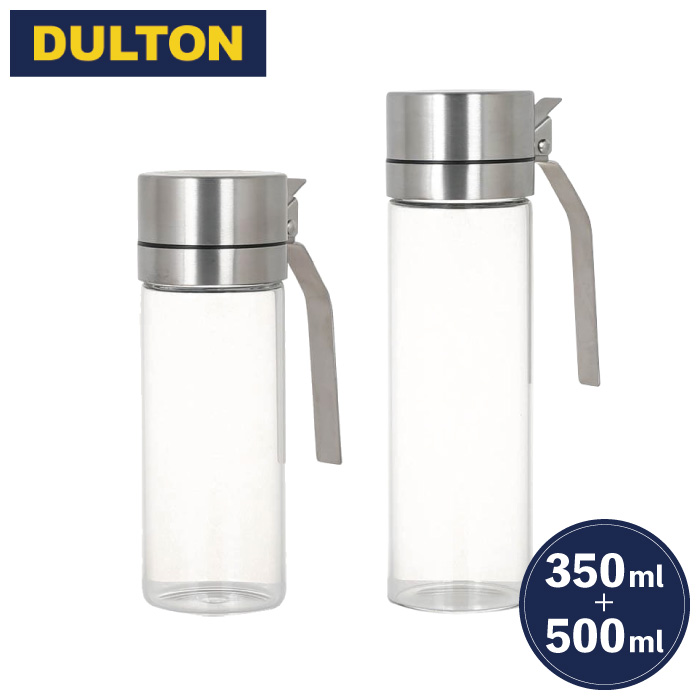 DULTON ダルトン オイル＆ビネガーボトル350ml＋500mlセット R615-738S R615-738 調味料入れ オイルボトル ワンタッチ 油ポット : くらし屋 Yahoo ...