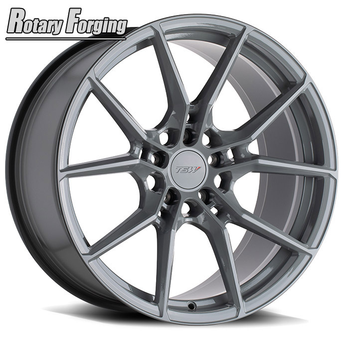 メーカー ホイール 4本セット TSWセブリングホイール18x8.5（42、5x108、72.1）4のブラックリムセット TSW ...