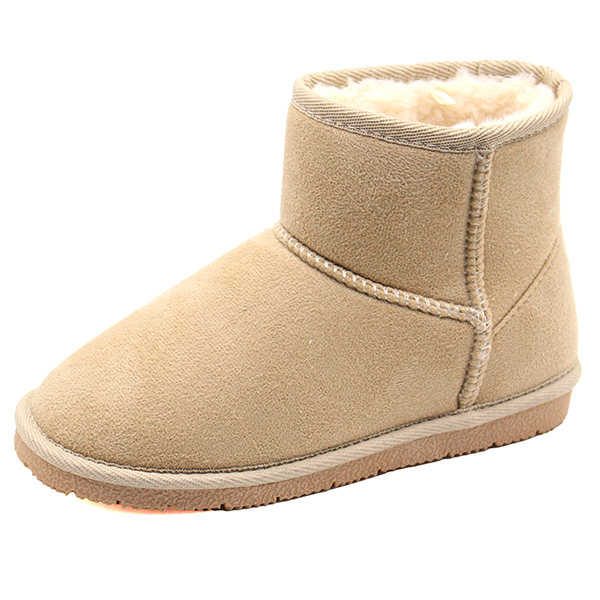 ギャップ ブーツ キッズ ジュニア 子供 靴 ムートンブーツ あたたかい ファー 冷え対策 撥水加工 汚れにくい 黒 ブラック ベージュ ブラウン 雨 冬 GAP GPK32201 ...