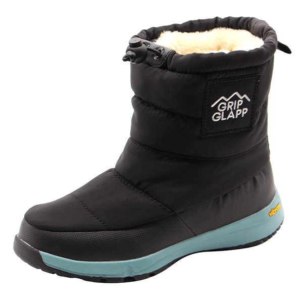 GRIP GLAPP 40%OFFセール ブーツ キッズ ジュニア 子供 長靴 黒 ブラック 男の子 女の子 雨 雪 防水 防寒 ボア 暖かい ...