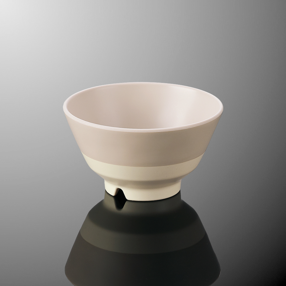 メラミン 飯碗 中 グレーC A151GY(122φ×H68mm 370cc)ツートーン 国際化工（マルケイ） : メラミン食器の通販KYOEI - 通販 - Yahoo!ショッピング