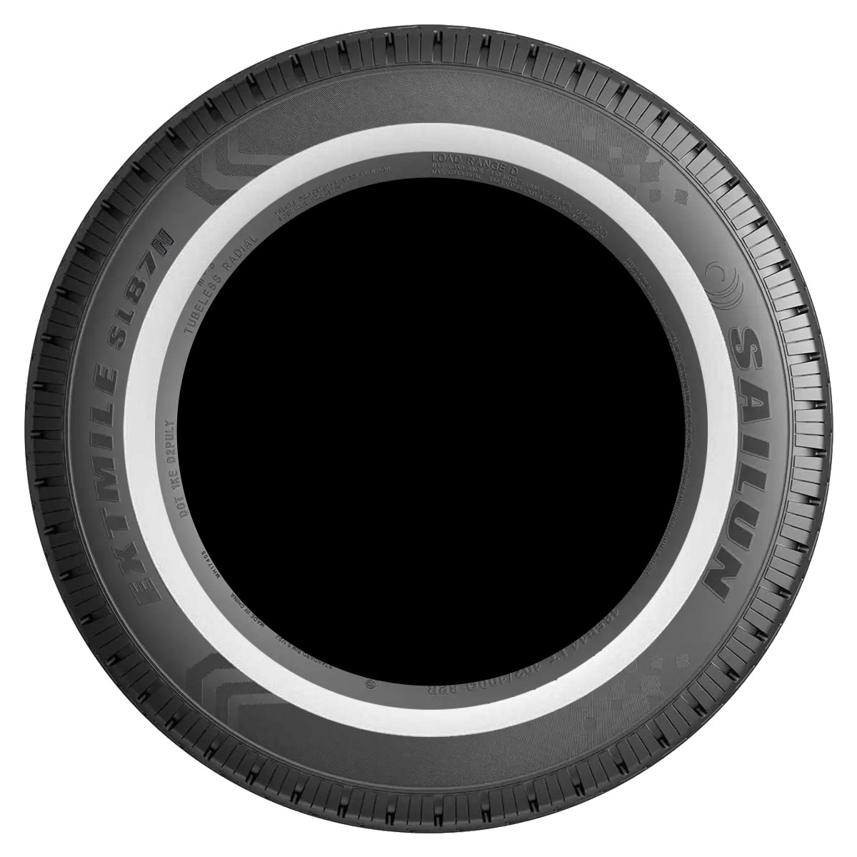 サイルン 195R14 8PR サイレン エクスタイル SL87N サマータイヤ ホワイトリボン : ラバラバ - 通販 - Yahoo!ショッピング