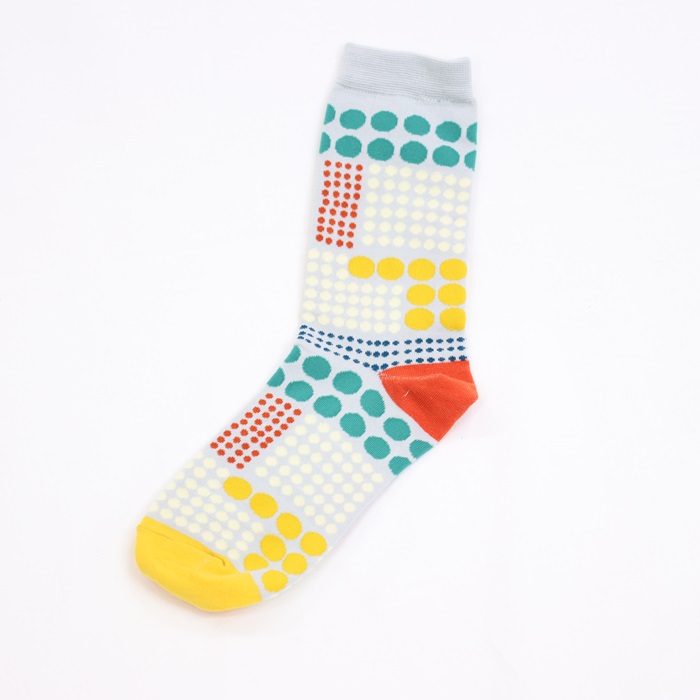 メール便2足まで レディース ソックス カラフルカラー 北欧デザイン 22cm 23cm 24cm socks リンクコーデ お揃い 綿混 ...