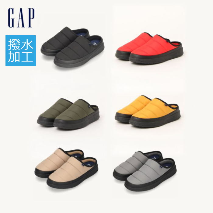 GAP ギャップ GPU22207 サボサンダル クロッグ スライド レディース メンズ 靴 リラックス スニーカー スリッポン 防寒 撥水 軽量 暖かい 滑りにくい おしゃれ : Lib ...