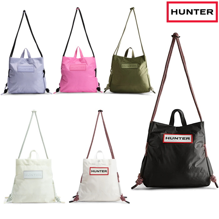 HUNTER ハンター トラベル リップストップ リサイクル ナイロン トート バッグ TRAVEL RIPSTOP TOTE ...