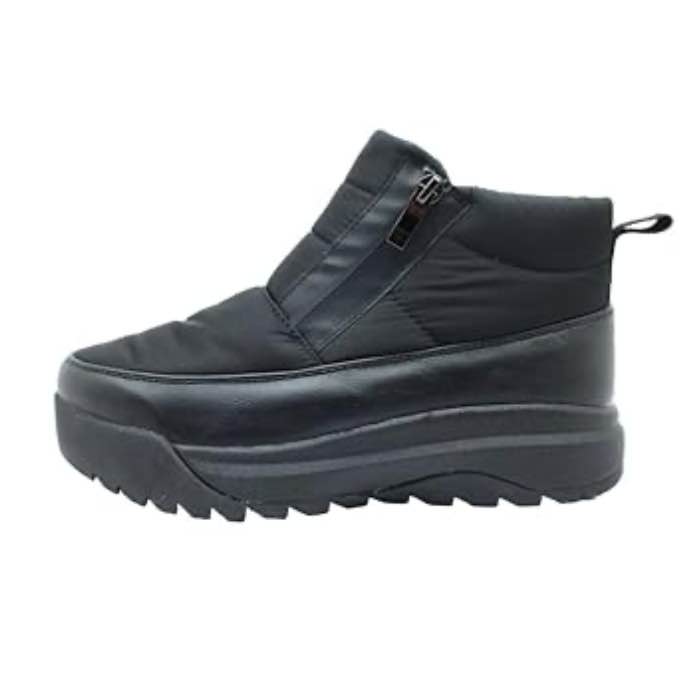 NORTH DATE North Date ノースデイト KH-6001 スノーブーツ レディース 防水 防寒 防滑 ショート ファスナー ガラス繊維 冬 靴 : Lib ヤフーショップ ...