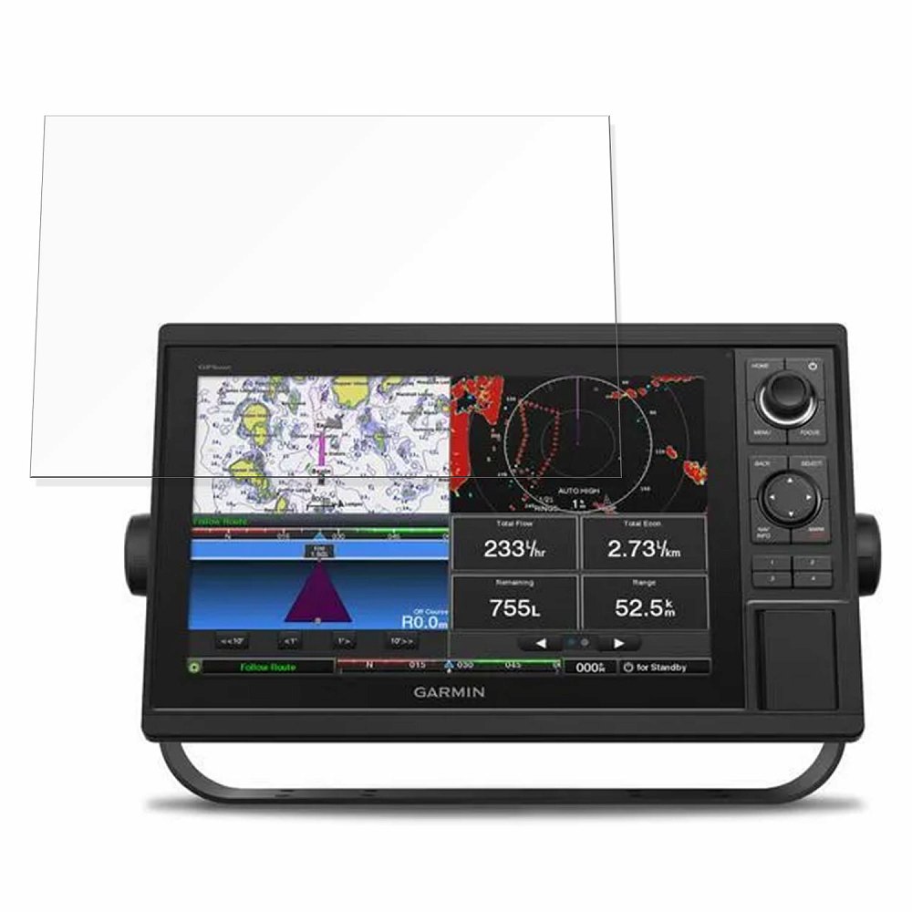 GARMIN GPSMAP 1222xsv Touch 向けの 保護フィルム 反射低減 ブルーライトカット フィルム : ライフイノテック ...