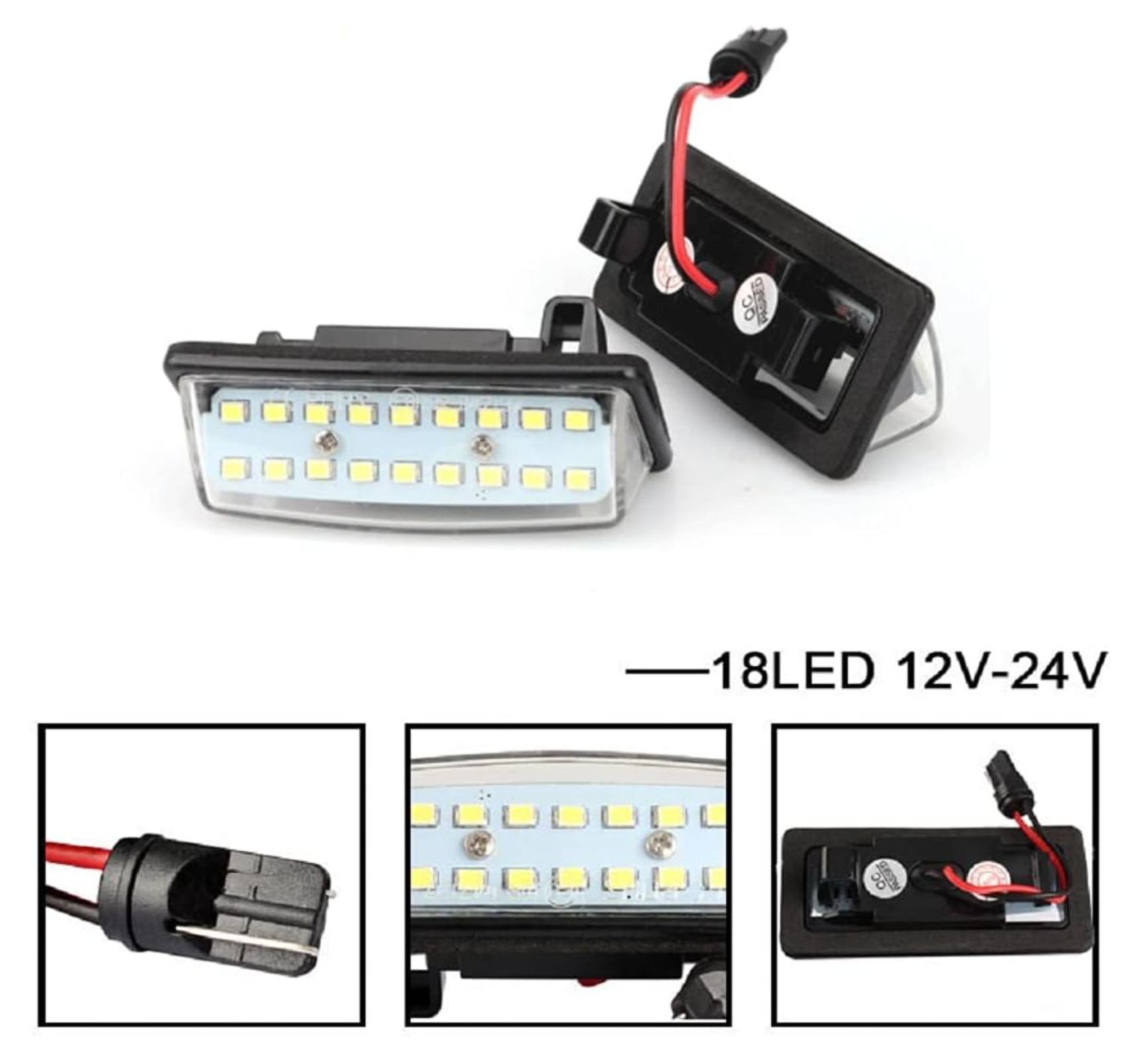 日産 NISSAN LEDライセンスランプ 車種専用設計 激白ホワイト ナンバー灯 純正交換型 NV350キャラバン E26 E52エルグランド C25 C26セレナ 二個セット ...