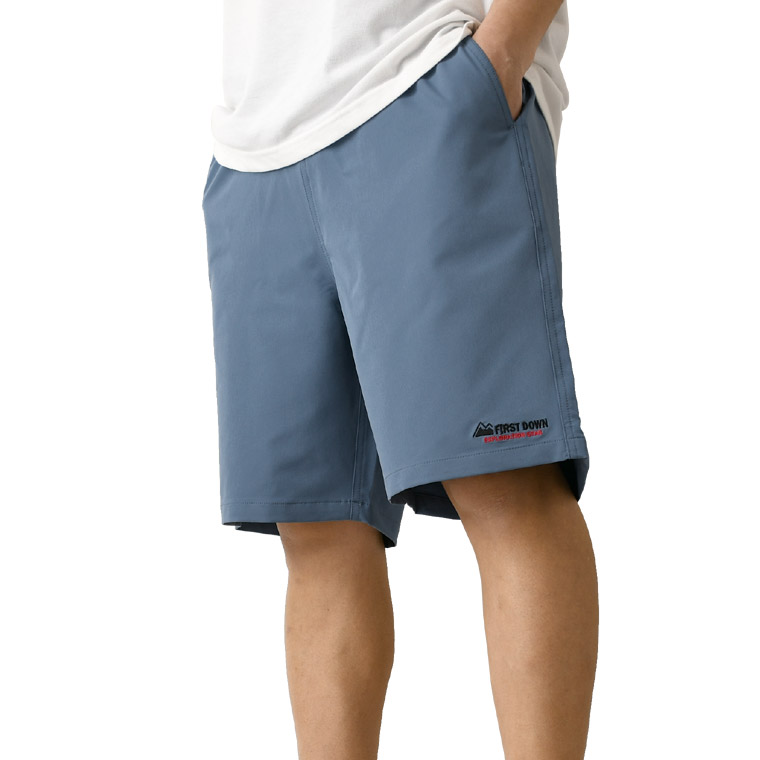 FIRST DOWN EXPLORATION GEAR First Down ファーストダウン EX 4wayストレッチ ショーツ メンズ ハーフパンツ サーフパンツ 耐塩素加工 海 川 ...