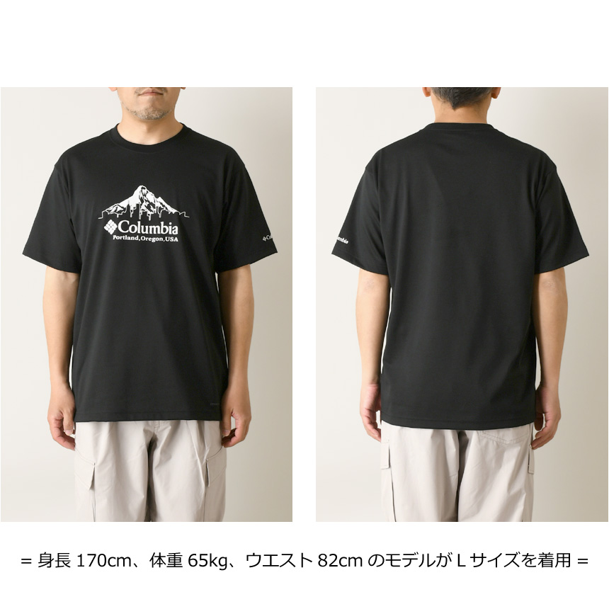 Columbia（コロンビア） アーバンハイクグラフィックショートスリーブTシャツ メンズ 半袖 カットソー アウトドア ブランド ...