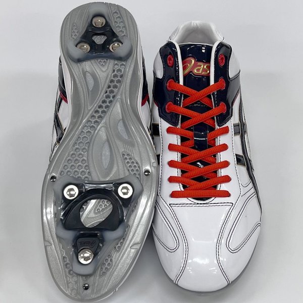 ASICS 【サイズ交換送料無料】ホワイト×ネイビー×レッド ASICS 【サイズ交換送料無料】ホワイト×ネイビー×レッド