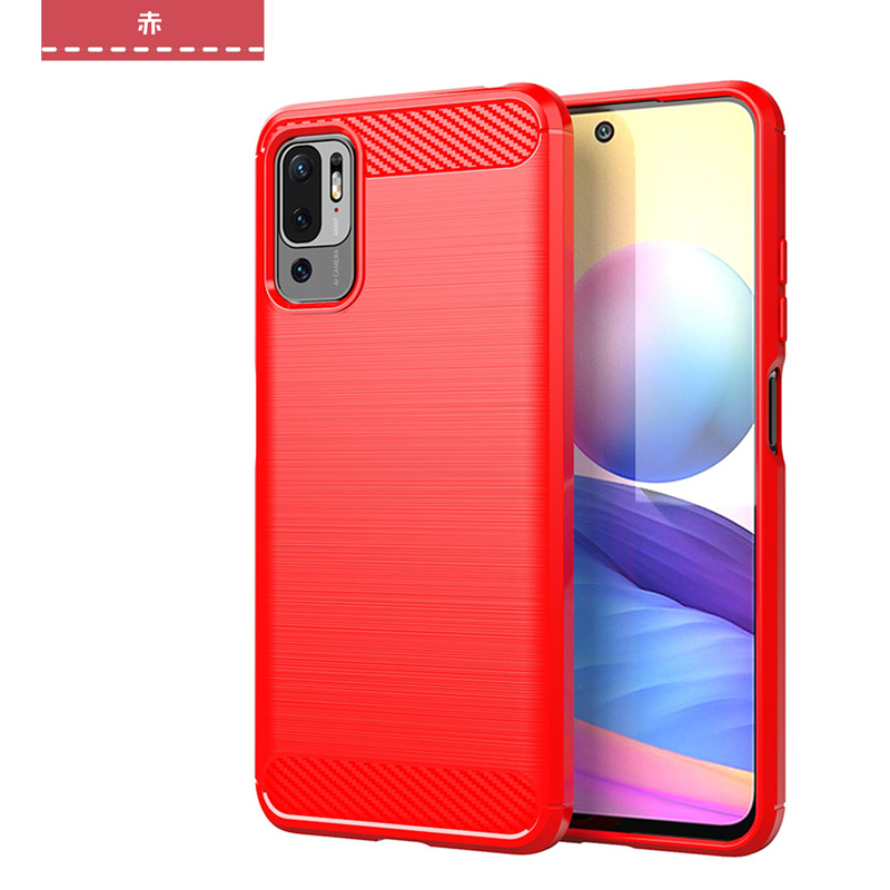 Redmi Note 10T / 10 JE ケース 柔らかいTPU素材 耐衝撃 軽量 薄型 簡単装着 ヘアライン調 : LITBRIAN ...