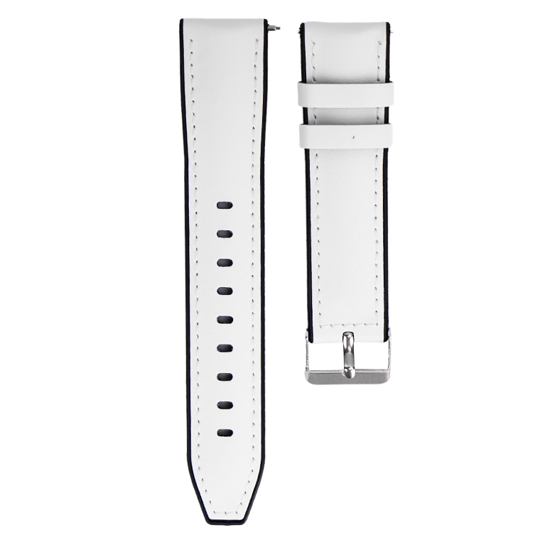 スマートウォッチ ZW27T専用 交換レザーバンド バンド ベルト 革 ステンレス スマートブレスレット 交換ベルト 22mm ランニング ...