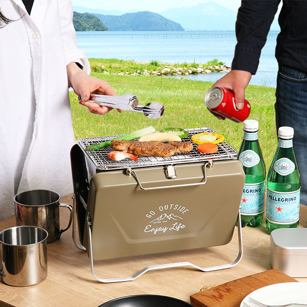 モンテ バーベキューコンロ 折りたたみ コンロ 卓上グリル キャプテン