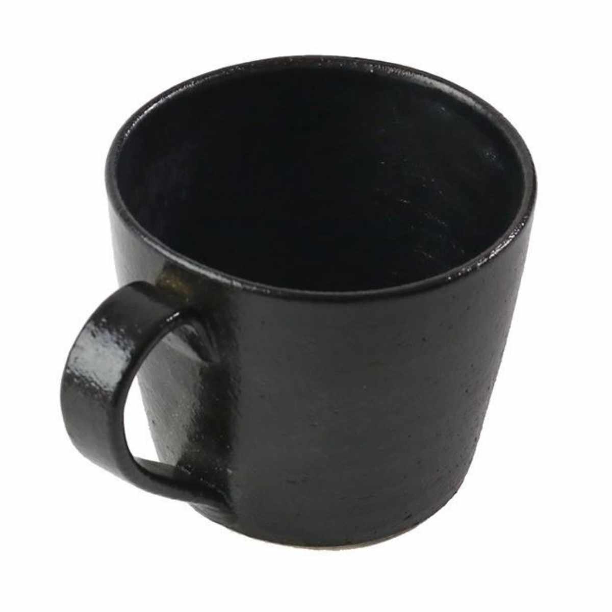 マグカップ 350ml ディープブレス Deep Breath コップ 食器 洋食器 陶器 信楽焼 日本製 （ 食洗機対応 電子レンジ対応 カップ マグ 白 黒 茶 ） : リビングート ...