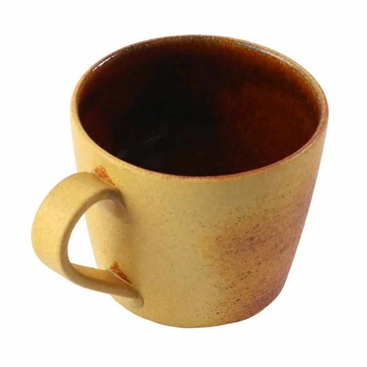 マグカップ 350ml ディープブレス Deep Breath コップ 食器 洋食器 陶器 信楽焼 日本製 （ 食洗機対応 電子レンジ対応 カップ マグ 白 黒 茶 ） : リビングート ...