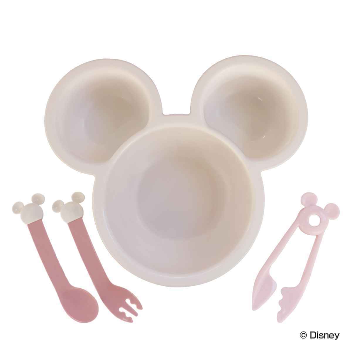 Disney（ディズニー） 食器セット ベビー ミッキーマウス はじめてのおうどんセット 出産祝い （ ベビー食器 セット ランチプレート ...
