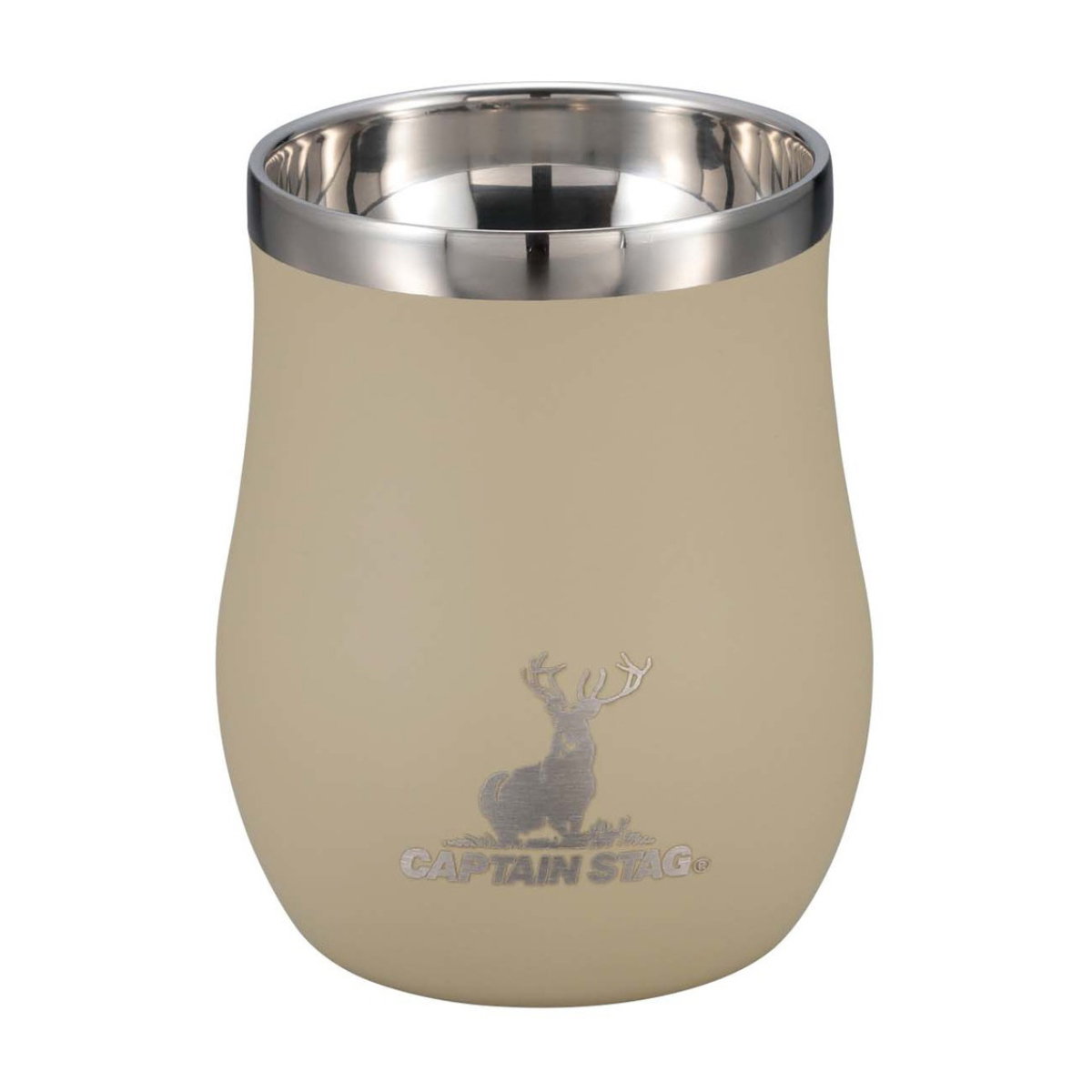 CAPTAIN STAG（キャプテンスタッグ） タンブラー 240ml 香る真空二重タンブラー （ CAPTAIN STAG 保温 保冷 お酒 ステンレス コップ カップ 食器 ） : リビン ...