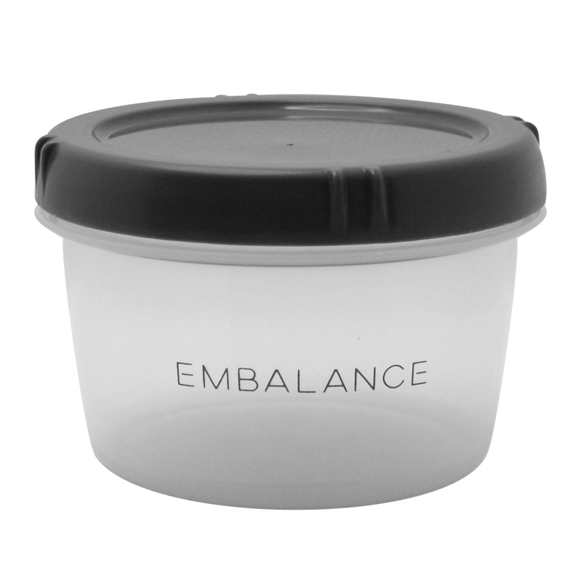 EMBALANCE 保存容器 250ml ラウンドコンテナ 丸・浅型 S （ エンバランス プラスチック 食洗機対応 電子レンジ対応 冷凍 ...