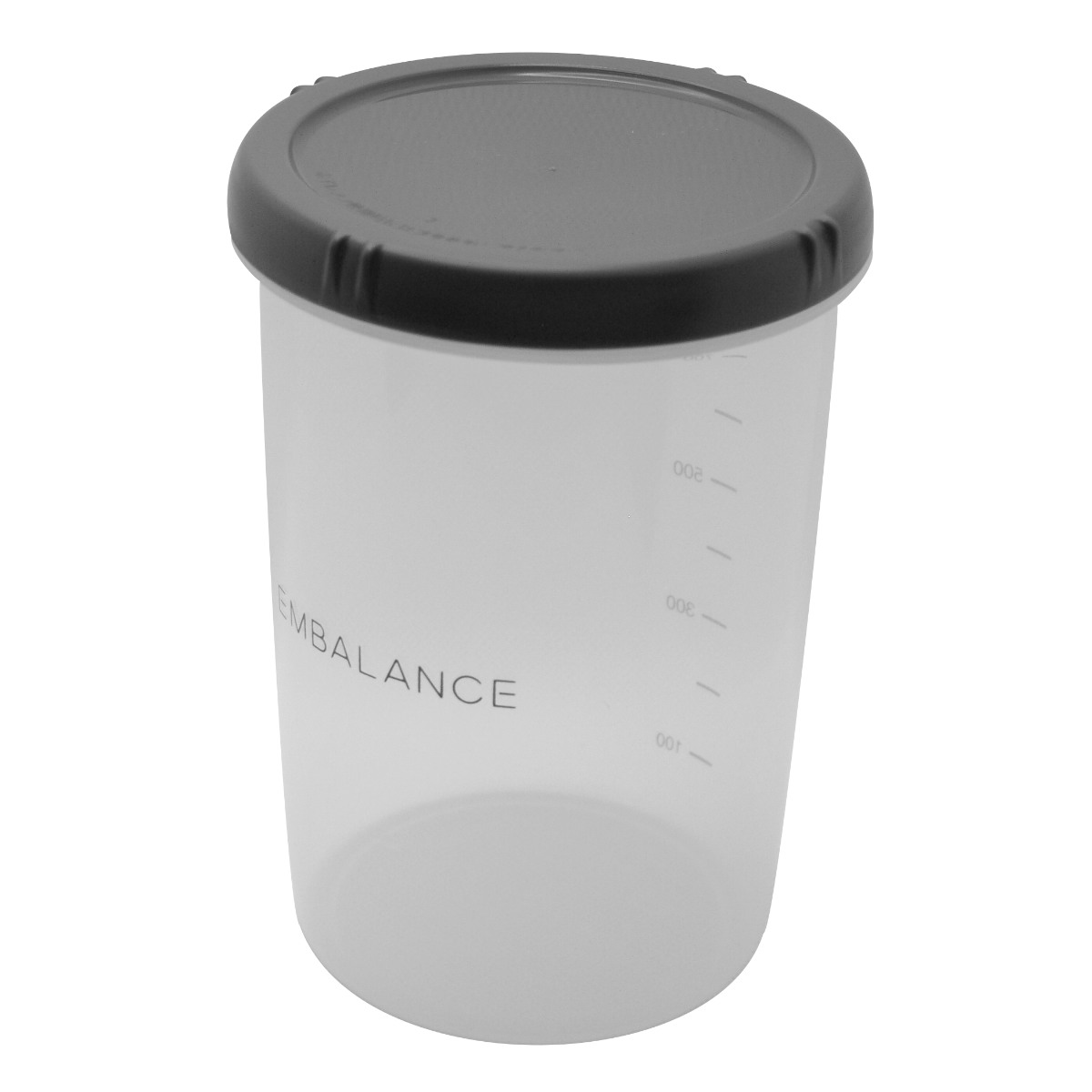 EMBALANCE 保存容器 1L ディープラウンドコンテナ 丸・深型 （ エンバランス プラスチック 食洗機対応 電子レンジ対応 冷凍 冷蔵 ...