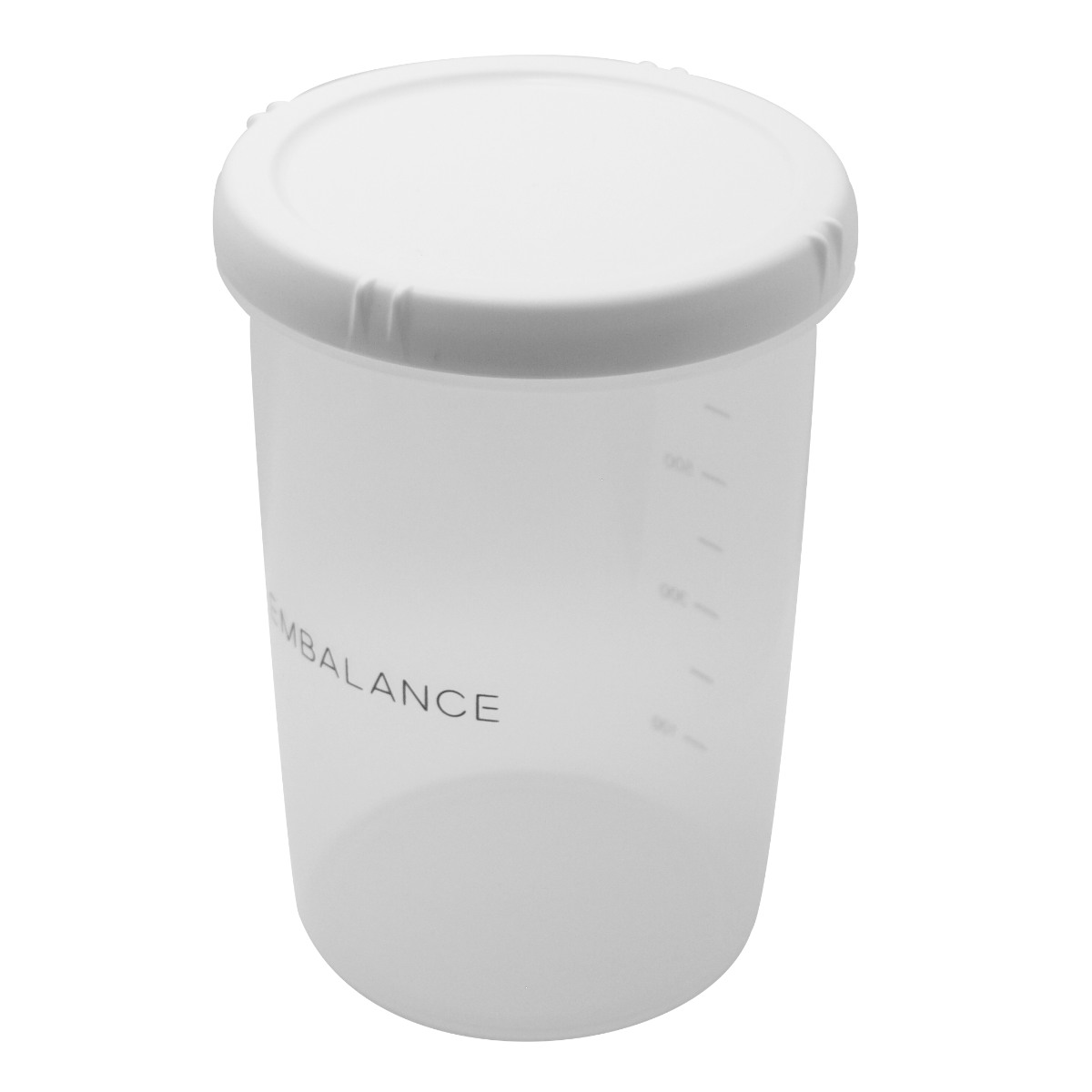 EMBALANCE 保存容器 1L ディープラウンドコンテナ 丸・深型 （ エンバランス プラスチック 食洗機対応 電子レンジ対応 冷凍 冷蔵 ...