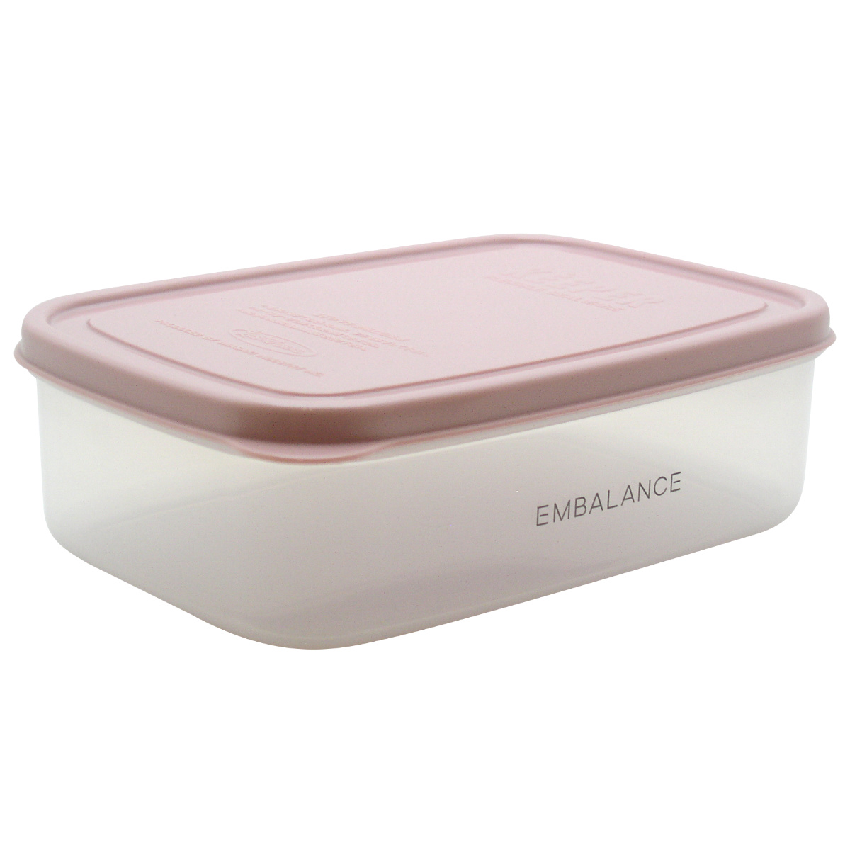 EMBALANCE 保存容器 870ml レクタングルコンテナ 角型 （ エンバランス プラスチック 食洗機対応 電子レンジ対応 冷凍 冷蔵 ...