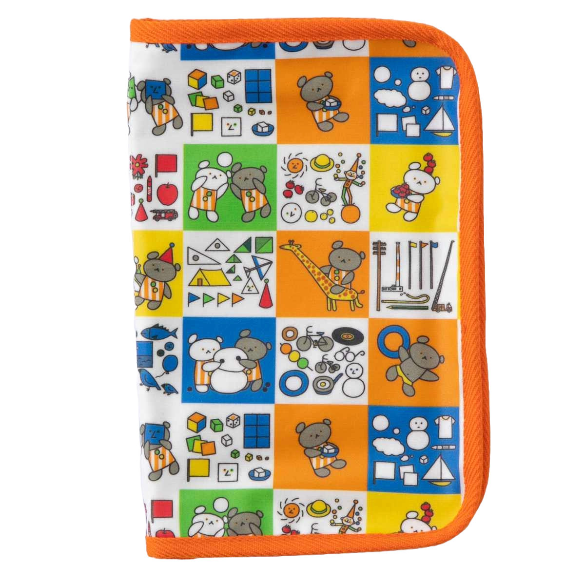 COCO WALK（ココウォーク） 母子手帳ケース マルチポーチ こぐまちゃんえほん マザーポーチ （ 母子手帳 ケース ポーチ カードケース 入れ 収納 ファスナー ベビー 赤ちゃん 出産 ...