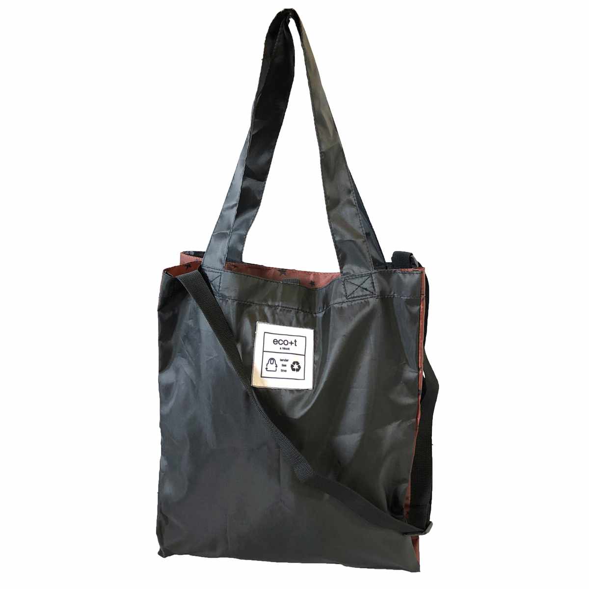 nicott エコバッグ ET 3WAY 2部屋 BAG コンパクト 肩掛け 手持ち 斜め掛け （ マイバッグ トートバッグ 買い物バッグ レジ袋 レジバッグ 買い物袋 折りたたみ ...