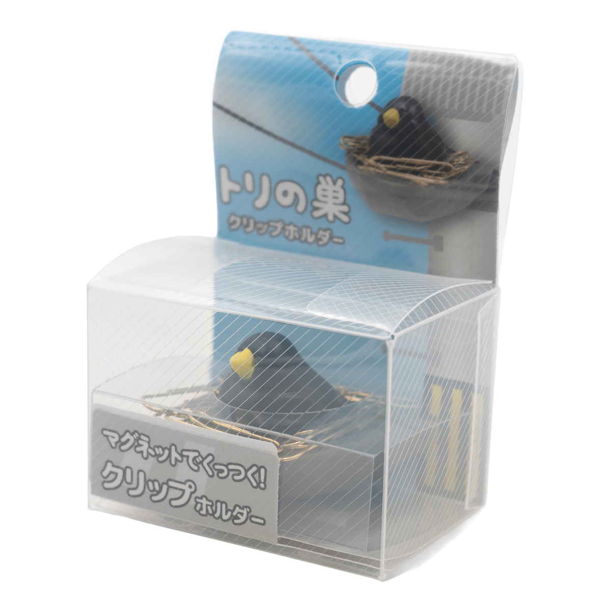biite クリップホルダー トリの巣 マグネット 鳥 （ クリップ 鳥の巣 ホルダー 磁石 事務用品 収納 デスク デスク収納 ...