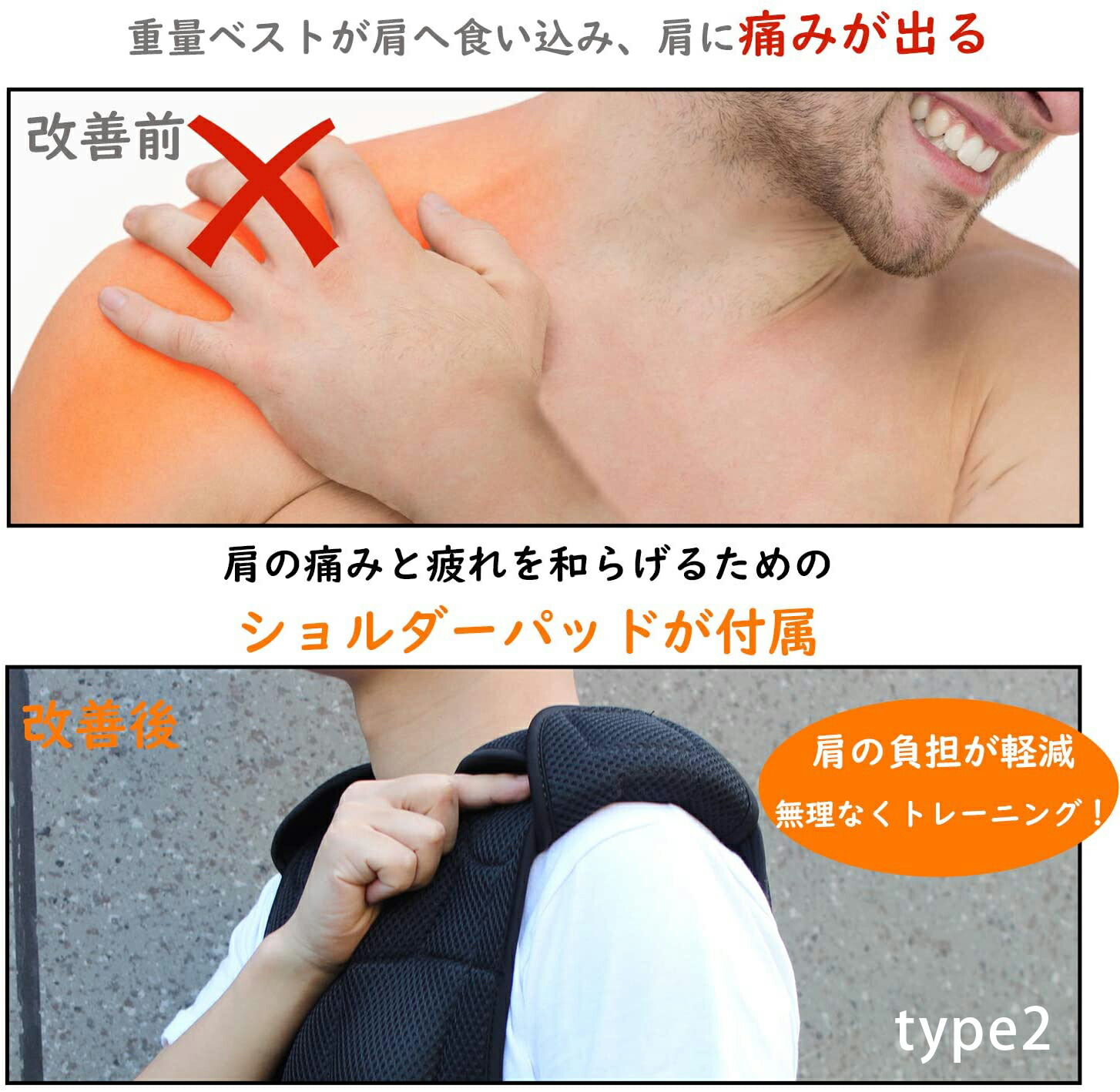 ウエイトベスト 10kg ウエイトジャケット ウェイト付き パワーベスト 加重ベスト 重量調節可 パワージャケット 筋トレ トレーニング ウォーキング 調整 調節 :JAB1Y2B-M ...