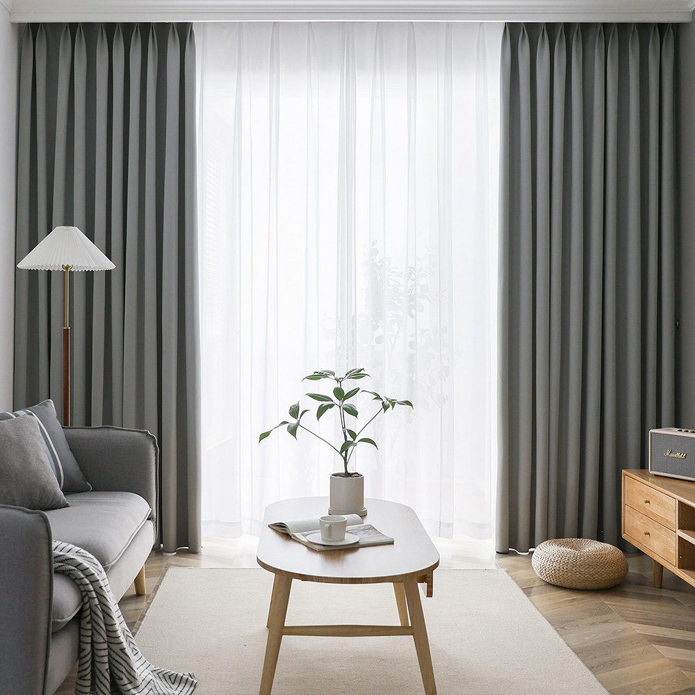 AIFY カーテン 遮光 遮光カーテン 150cm幅 2枚 1級遮光カーテン タッセル 北欧 UVカット 遮熱カーテン 保温カーテン 省エネ おしゃれ 洗える 無地 : LOGILIFE ...