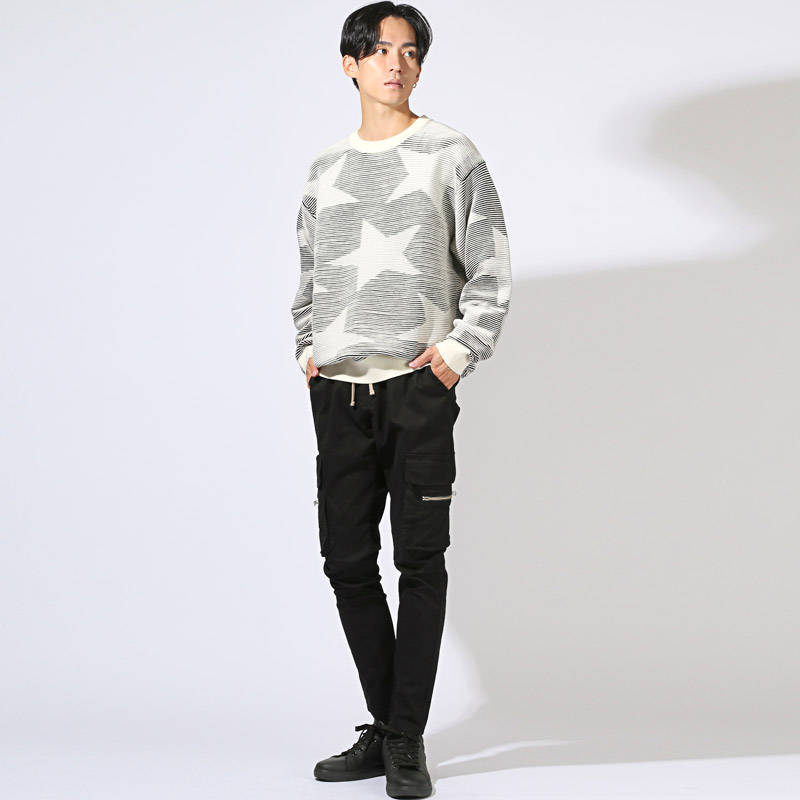 カーゴパンツ メンズ テーパードパンツ スキニーパンツ 細身 チノパン