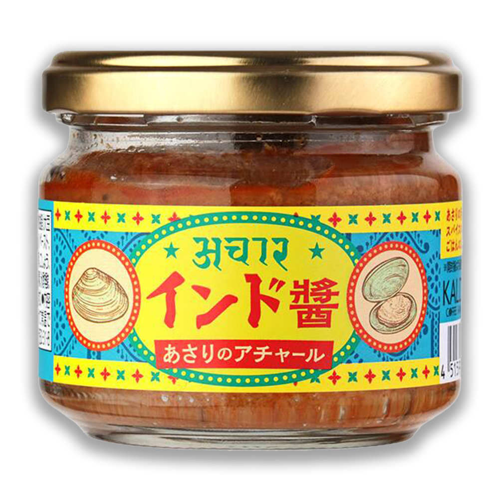 カルディ インド醤 あさりのアチャール 100g×1瓶 KALDI 佃煮 つくだ煮 ペースト インド スパイス 玉ねぎ たまねぎ タマネギ あさり カレー : Macaron ヤフー店 ...