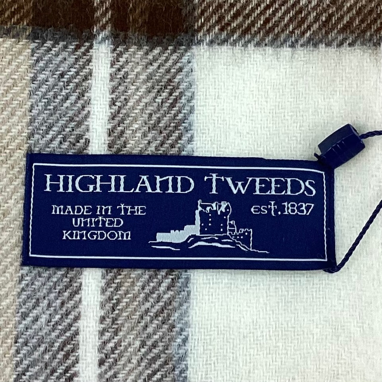 イギリス製 送料無料 HIGHLAND TWEEDS【ハイランドツイード】BRONTE【ブロンテ】N.D.S マフラー スカーフ メンズ ...