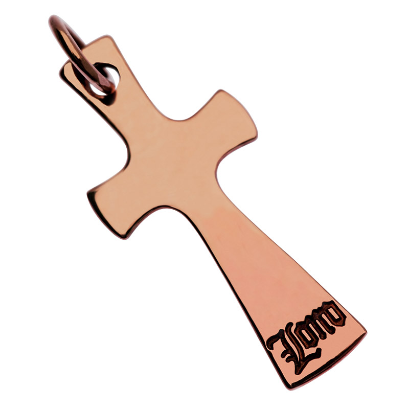 Lono LONO クロスペンダント PC001 ロノハワイアンジュエリー(トップのみ) ハワイアンジュエリー14K 男女兼用ネックレス ...
