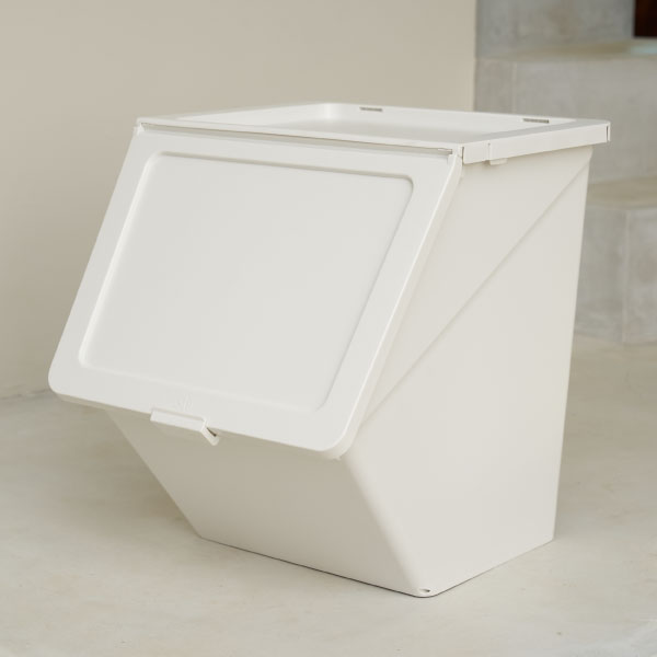 ゴミ箱 45リットル おしゃれ 分別 2段 ダストボックス キッチン用 蓋付き 45L 3段 リビング スタックストー stacksto, ペリカン ガービー pelican garbee ...